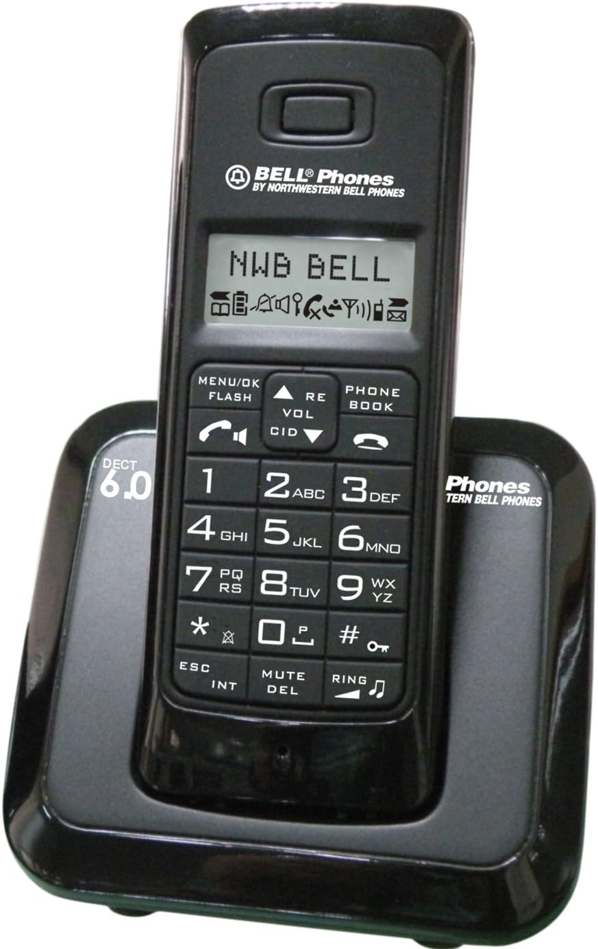 Amazon.com: Unical Enterprises Northwestern Bell Phones 31331-4 DECT 6. ...
