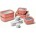 Amazon.com: Caraway Glass Food Storage Set, 14 Pieces - Easy to Store ...