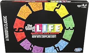 Amazon.com: Hasbro Gaming The Game of Life: Quarter Life Crisis Board ...