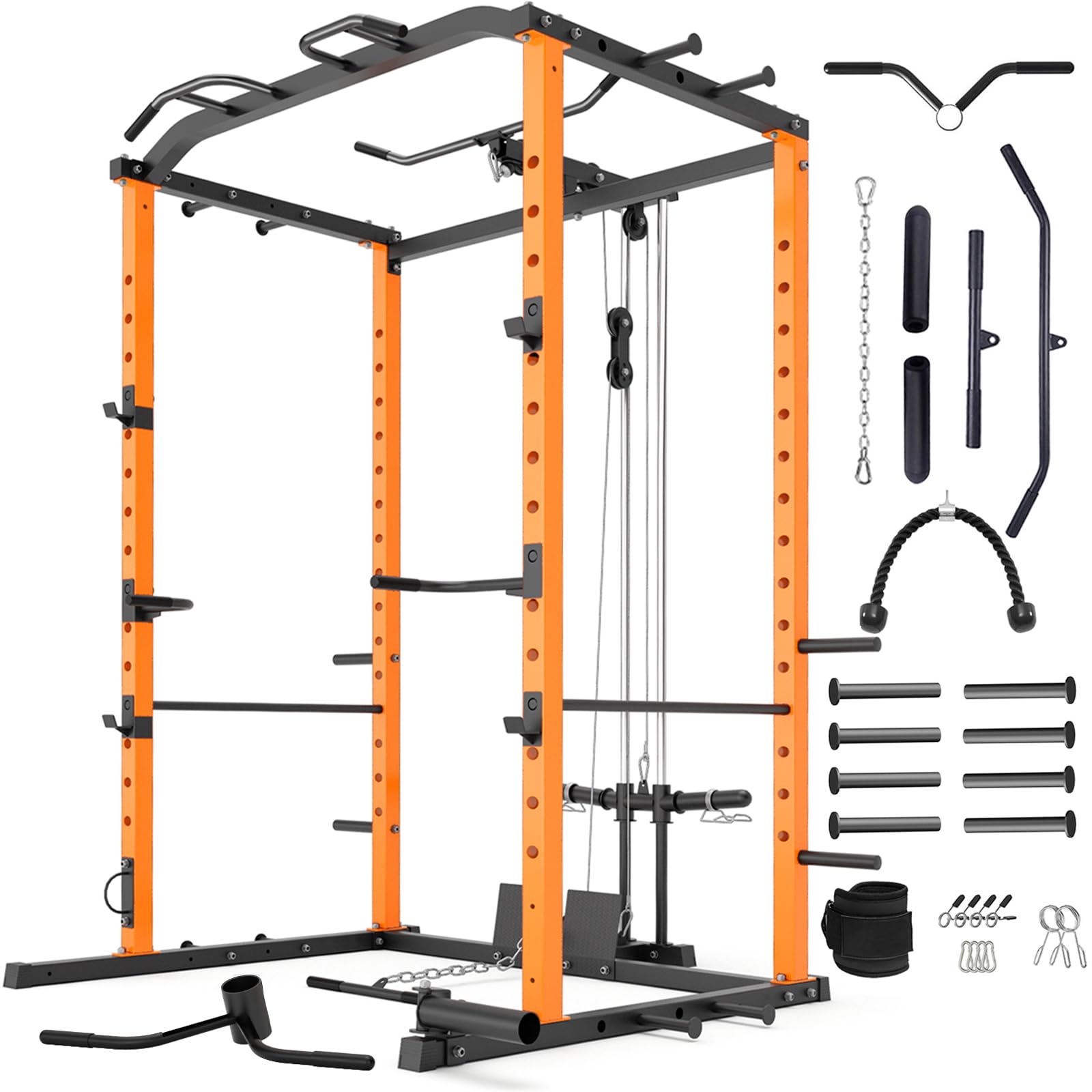 Mua VANSWE Power Cage with LAT Pulldown Attachment, 1200-Pound Capacity ...