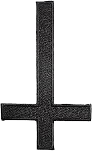 Amazon.com: Inverted Cross Satan goth Black Metal punk indie Gothic ...