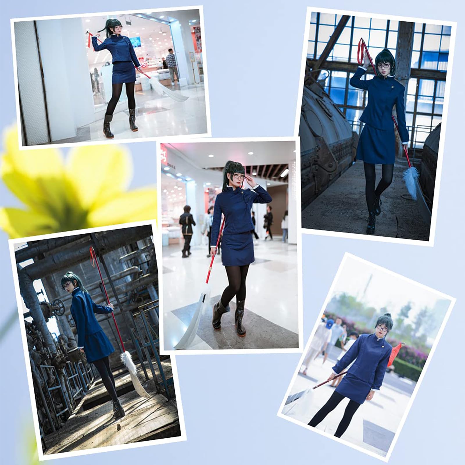 Mua IOPBOT Anime JJK Jujutsu Zenin Maki Cosplay Costume Girls Women ...