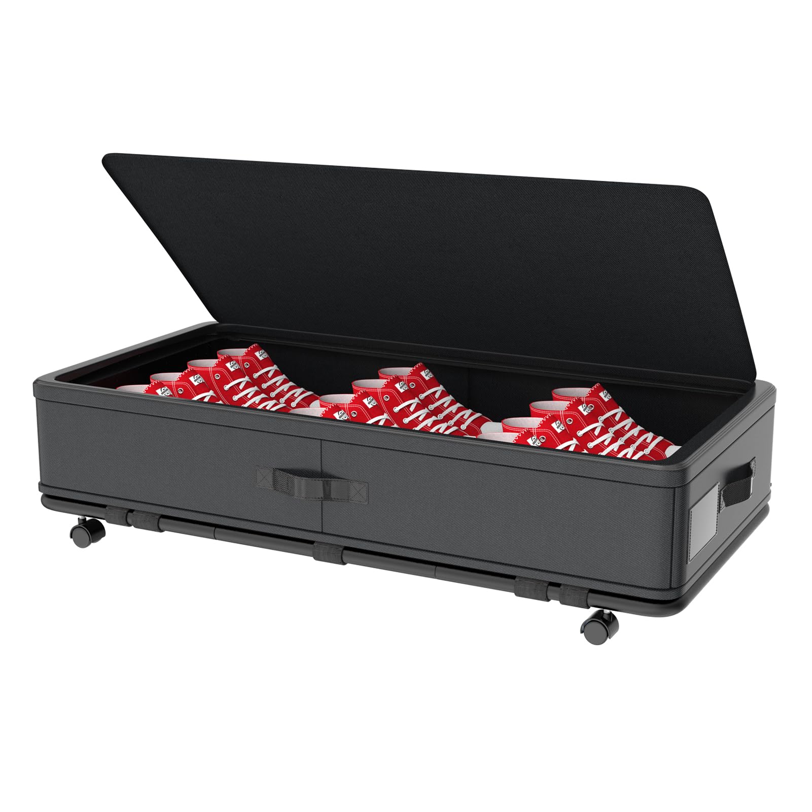 IUI Under Bed Storage Containers with Wheels,50Quart Large Capacity ...