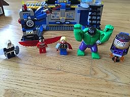 Amazon.com: LEGO Superheroes 76018 Hulk Lab Smash: Toys & Games