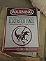 Amazon.com: Jurassic World Electrified Raptor Fence 8"x6" Tin Sign ...