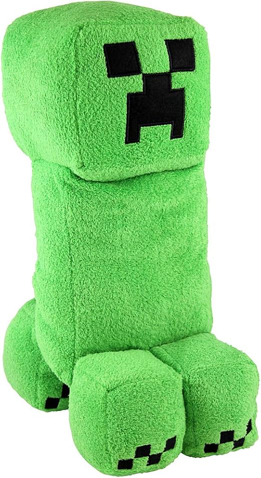 Official Minecraft Creeper 12" Plush Toy Figure: Amazon.co.uk: Clothing