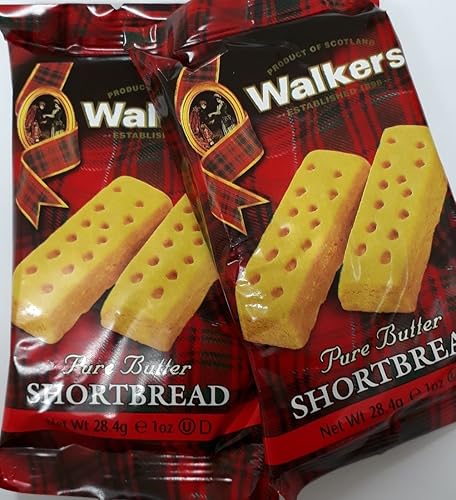 Walkers Thick Shortbread Fingers 40 g (Pack of 24): Amazon.co.uk: Grocery