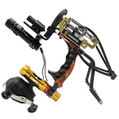 HANDBAIGE Hunting Slingshot Kit - High Power Sling Shot for Adults ...