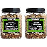 Amazon.com : Kirkland Signature Extra Fancy Unsalted Mixed Nuts 2.5 (LB ...