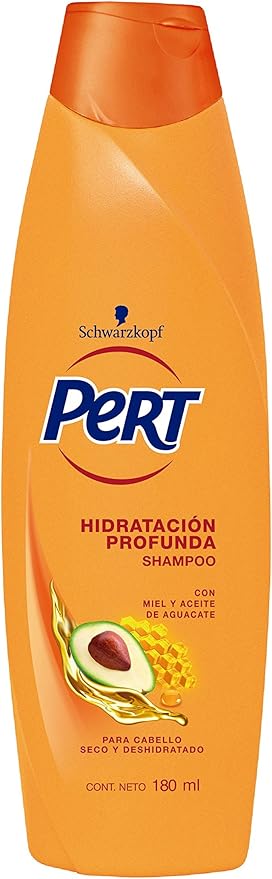 Pert Champu Humectacion Profunda, 180 ml, color Naranja: Amazon.com.mx ...