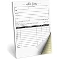 Amazon.com : 321Done Order Form Pad, 5.5x8.5 Portrait 2-Part Carbonless ...