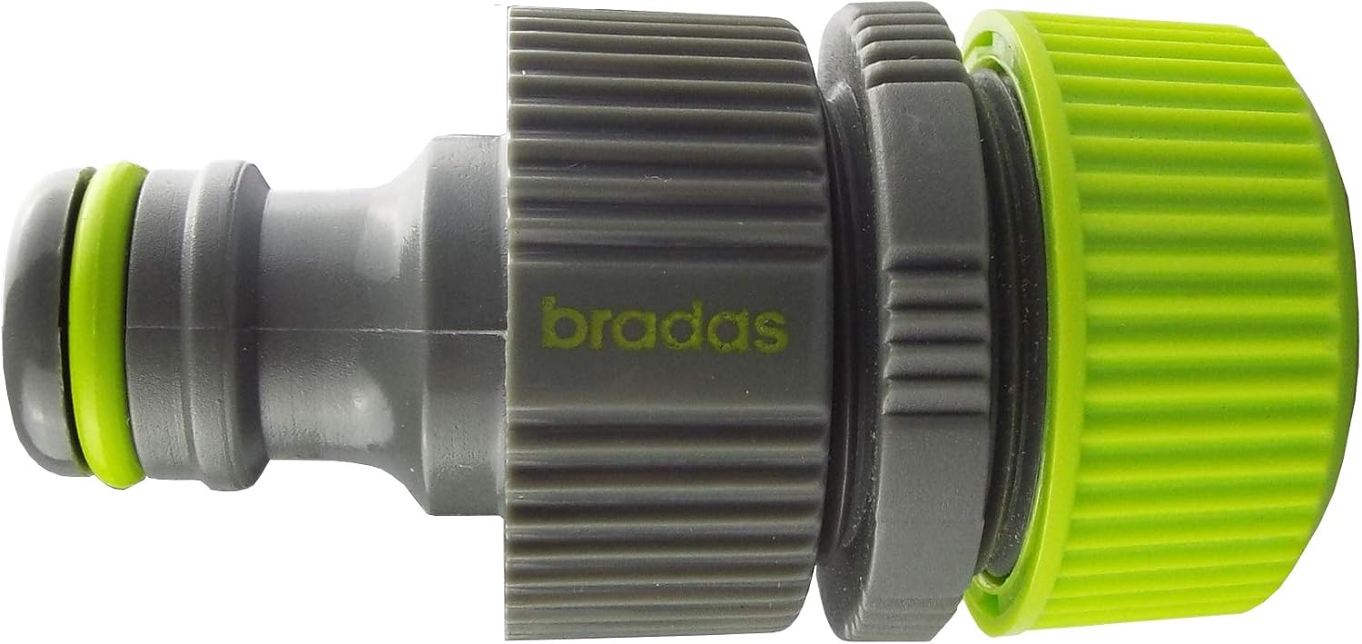 Connector to Join Porous Pipe to Standard Hose Connector, White LINE ...