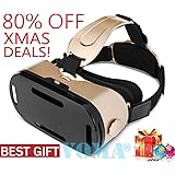 Amazon.com: Virtual Reality Headset 3D VR Glasses by Voxkin – High ...