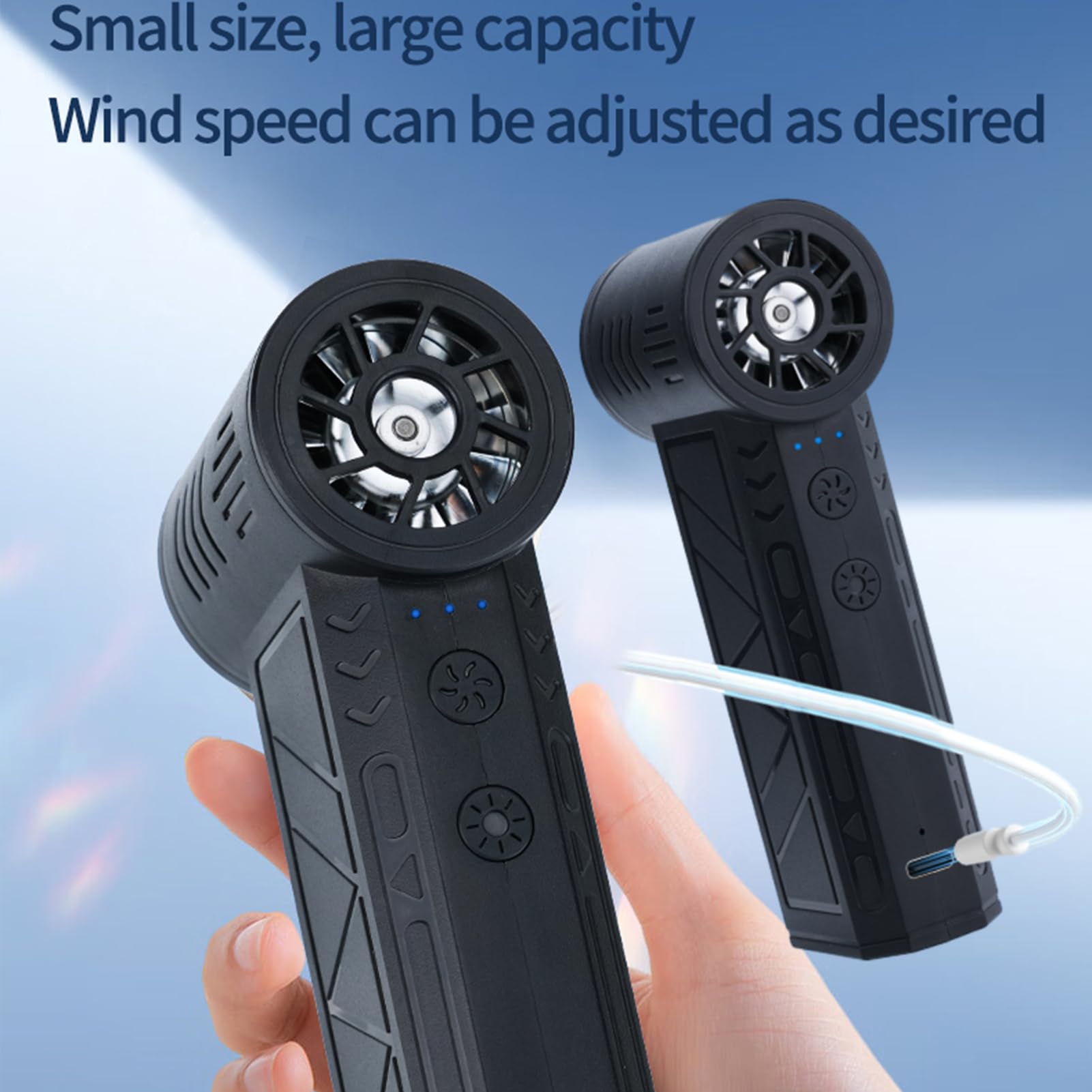 Mini Turbo Snow Blower For Car, 2025 Best Mini Dust And Snow Blower ...