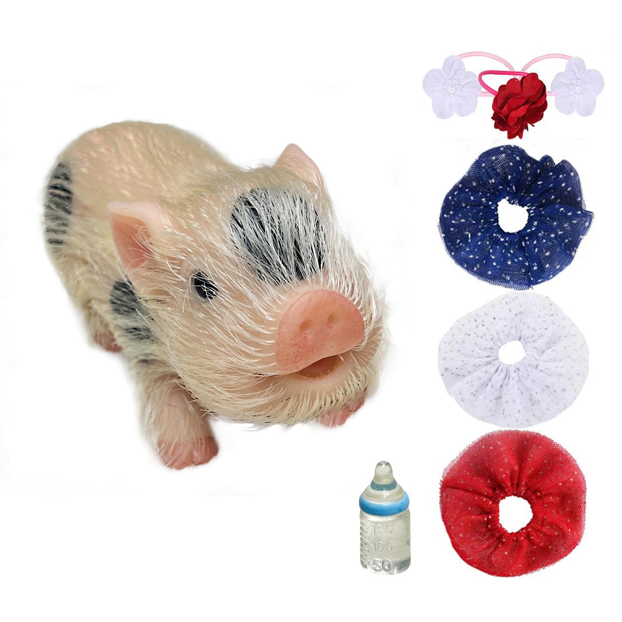 OtardDolls Lifelike Reborn Pig Dolls, 5 Inch Soft Realistic Newborn ...