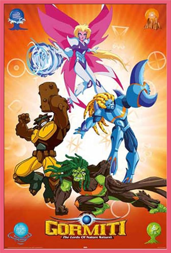Gormiti - strong together - Comic Poster Gormiti Lords of Nature Comic ...