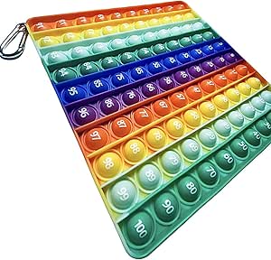 ABC Pop It Multiplication Pop It 1 - 100 Number Pop It Learning Pop ...