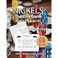 Amazon.com: Nickels: The Dice Game: Cool Game Sheet Book, 8.5" x 11 ...