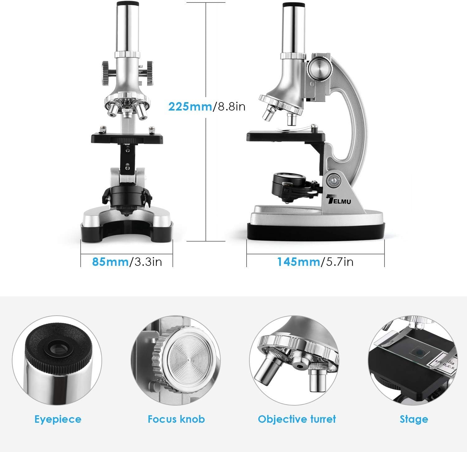 TELMU Microscope XSP-11XT – BigaMart