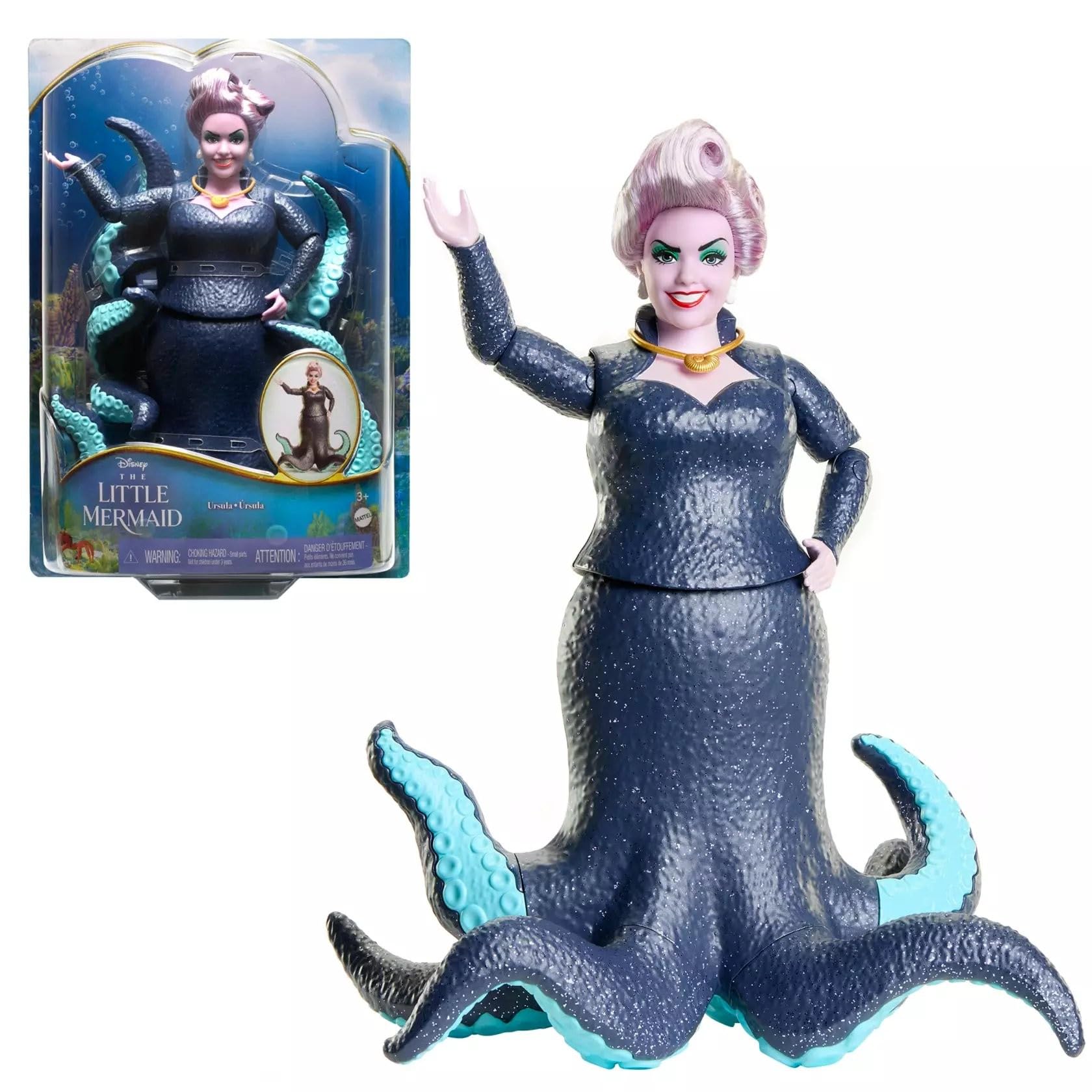 Mua Mattel Disney The Little Mermaid Ursula Fashion Doll & Accessory ...