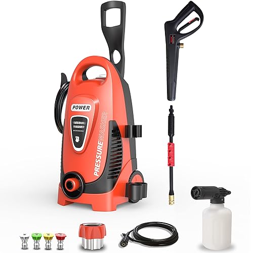 DuRyte Electric Pressure Washer 3500 PSI 2.8 GPM Power Washer with 4 ...