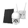 Soliom-S800 Security Camera Outdoor with Solar Panel, Pan tilt Outdoor ...