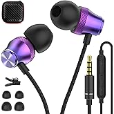 Amazon.com: Wired Earbuds for Chromebook Laptop PC,3.5mm in Ear ...