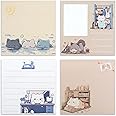 Amazon.com : 4 PCS Cat Sticky Notes Set, Kitten Kawaii Sticky Notes ...