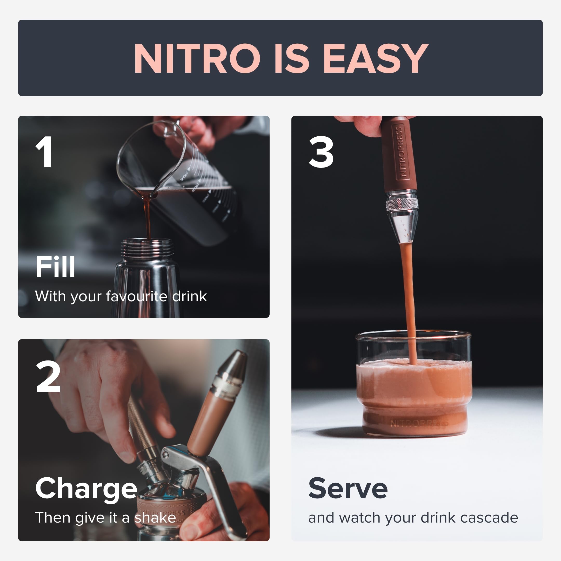 Mua Hatfields London NitroPress Nitro Cold Brew Maker And Dispenser ...