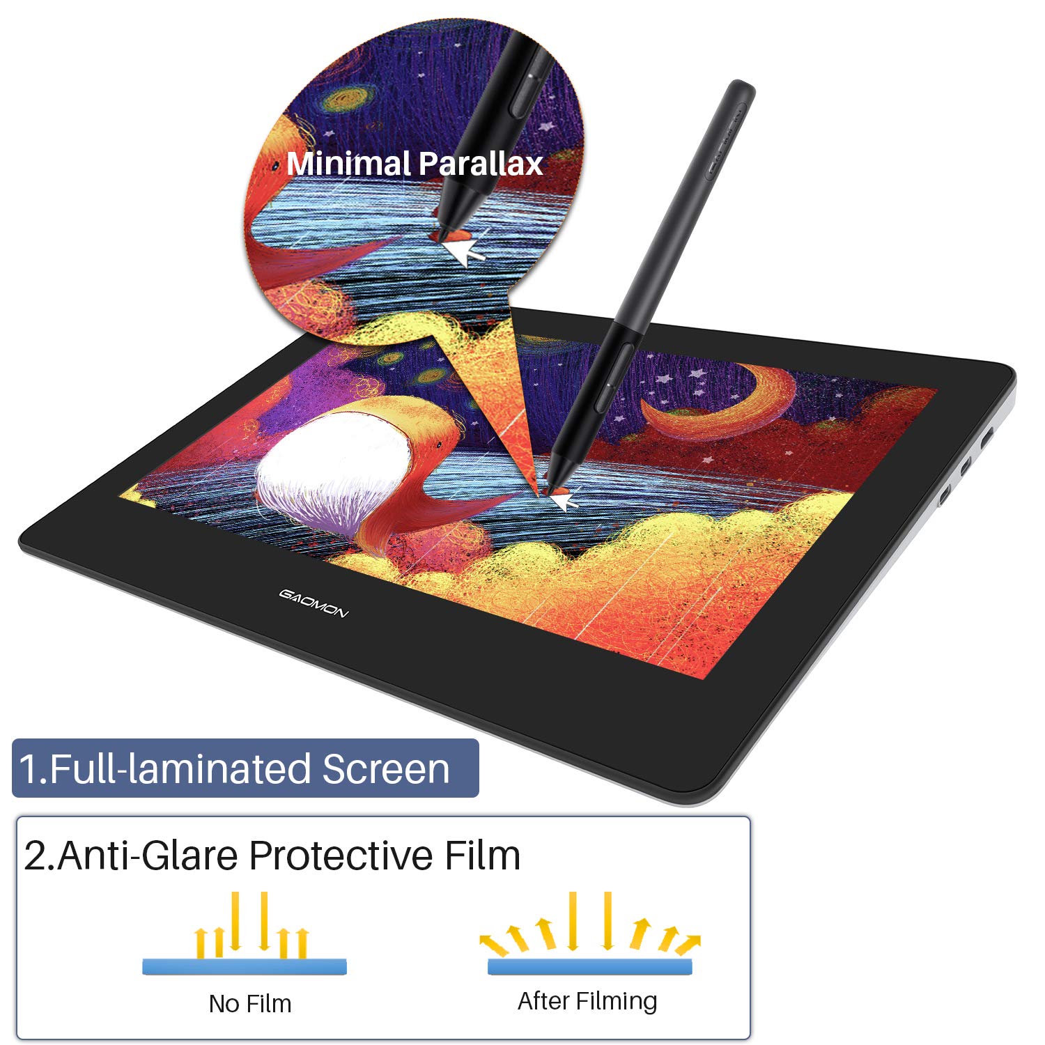 Mua PD1320 13.3 Inch Drawing Pen Display (Alice Blue) Full-Laminated ...