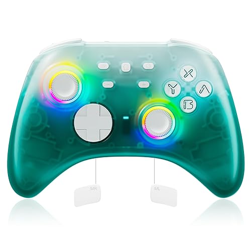 Mytrix Wireless Pro Controllers with Hall Effect Joysticks/Hall Trigger ...