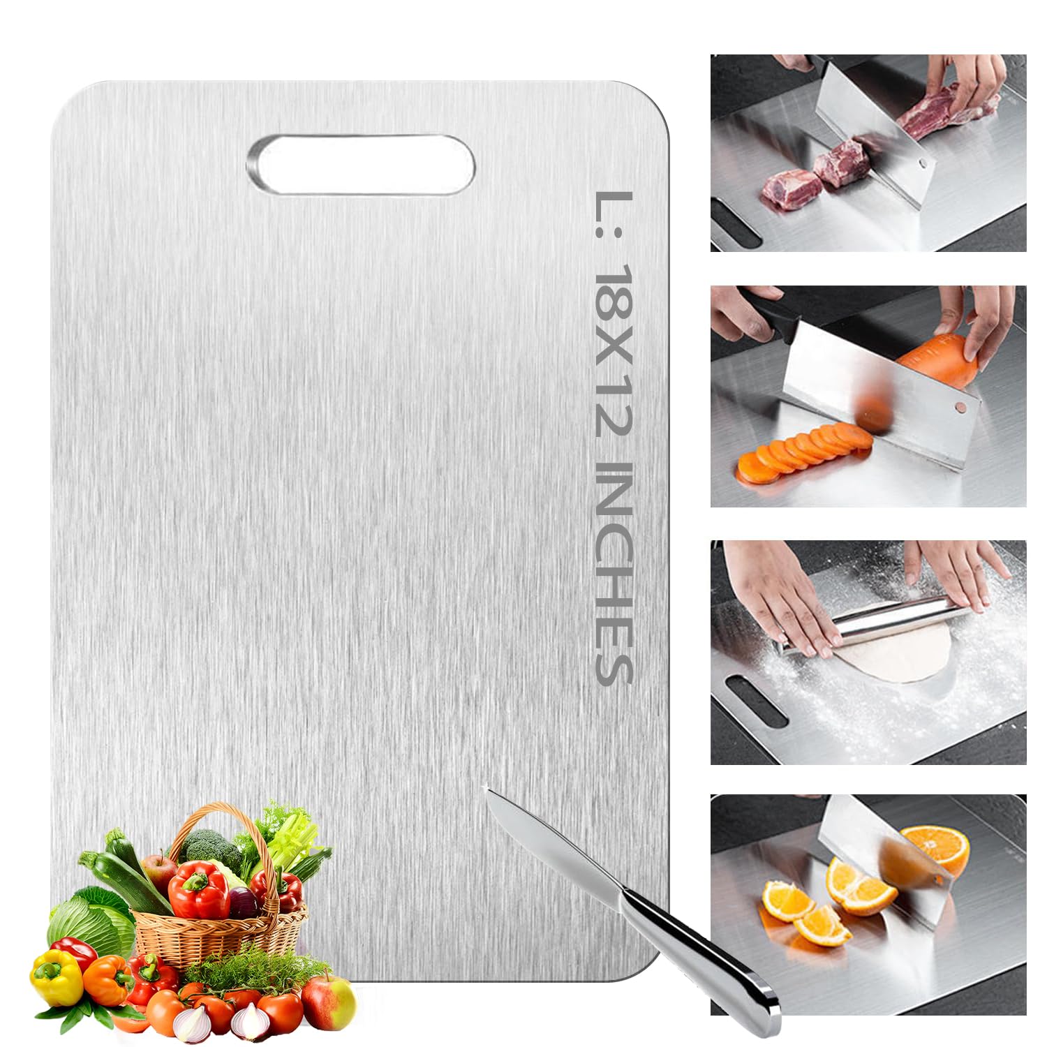 Megecy Titanium Cutting Board-2025 Top Titanium Cutting Boards for ...