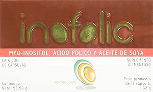 Inofolic Suplemento Alimenticio Cap 60, Pack of 1: Amazon.com.mx: Salud ...
