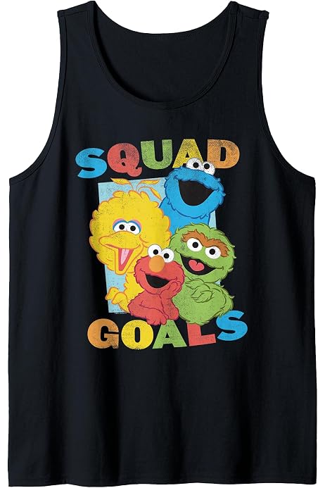 Elmo Tank Women Sesame Street Classic Children's TV Show Elmo Rules ...
