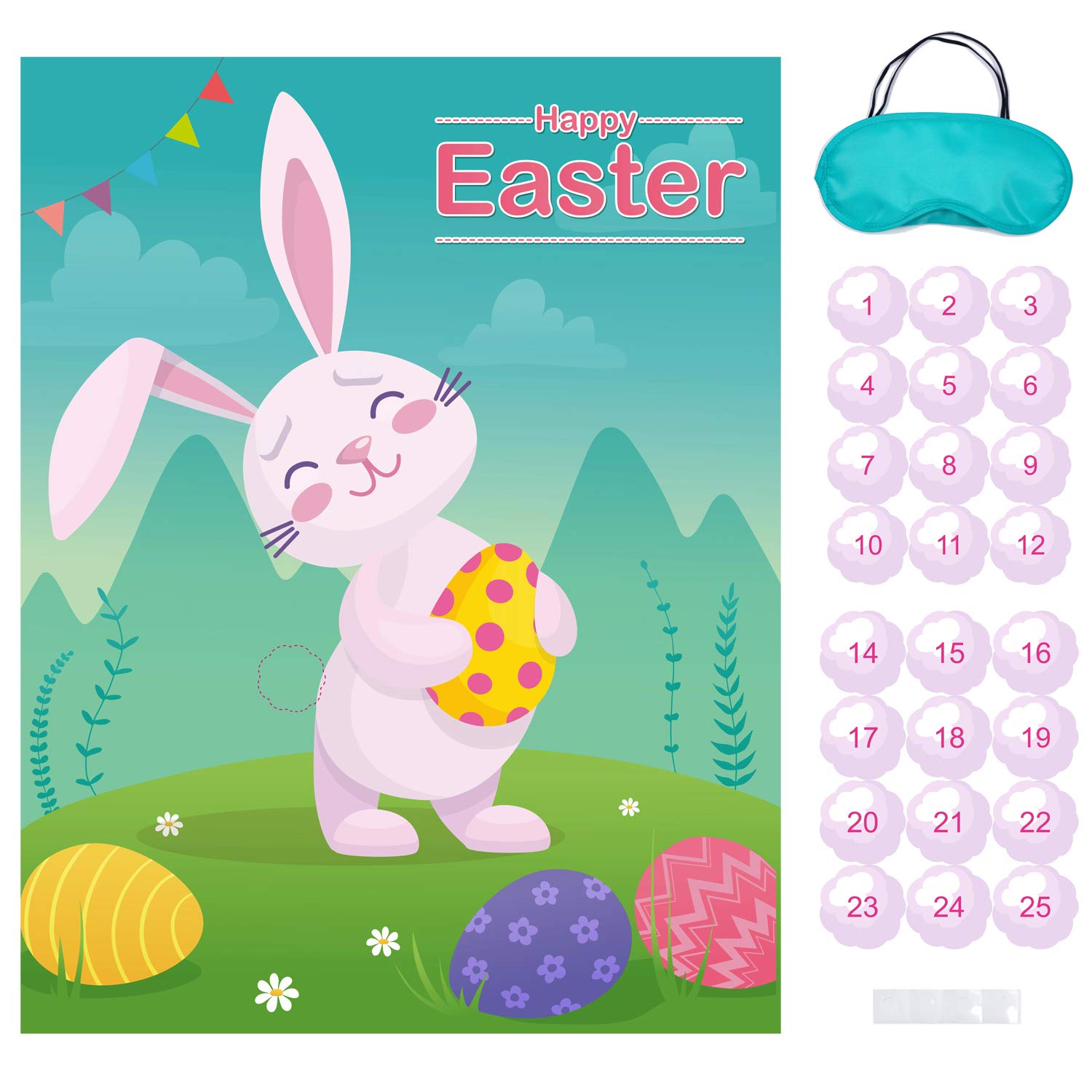 Mua MISS FANTASY Easter Games Pin The Tail on The Bunny Easter Party ...