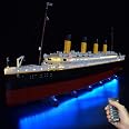 Amazon.com: LightGo LED Lighting Kit Designed for Lego 10294 Titanic ...