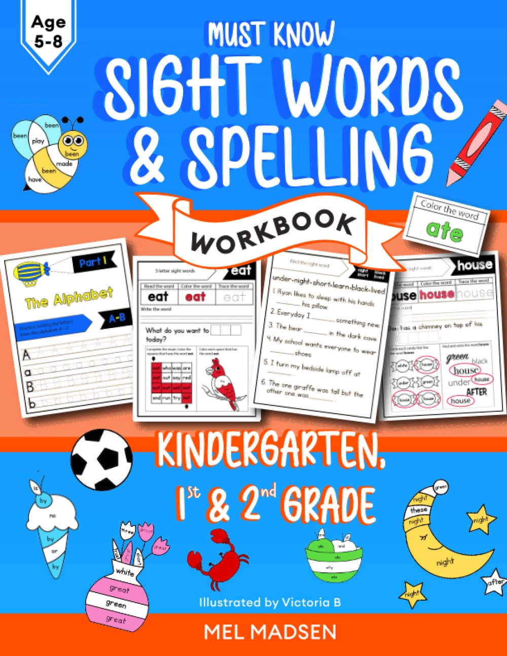 Mua Must Know Sight Words and Spelling Workbook for Kids: Learn to ...