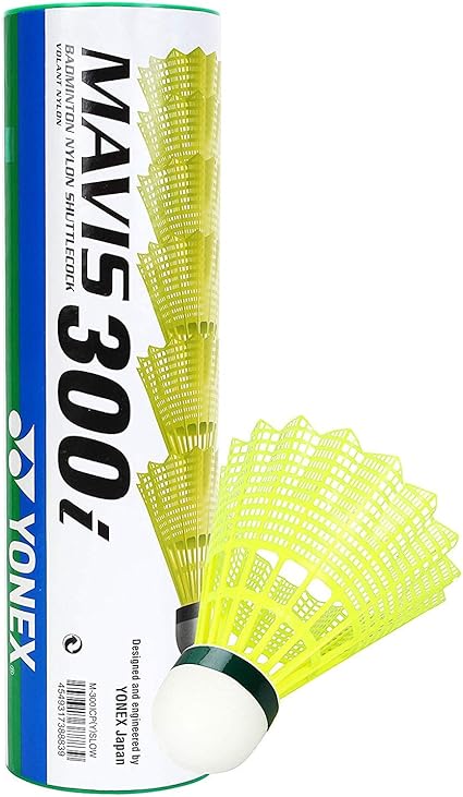 YONEX Mavis 300 Yellow/Medium Shuttlecock (Pack of 12): Amazon.co.uk ...
