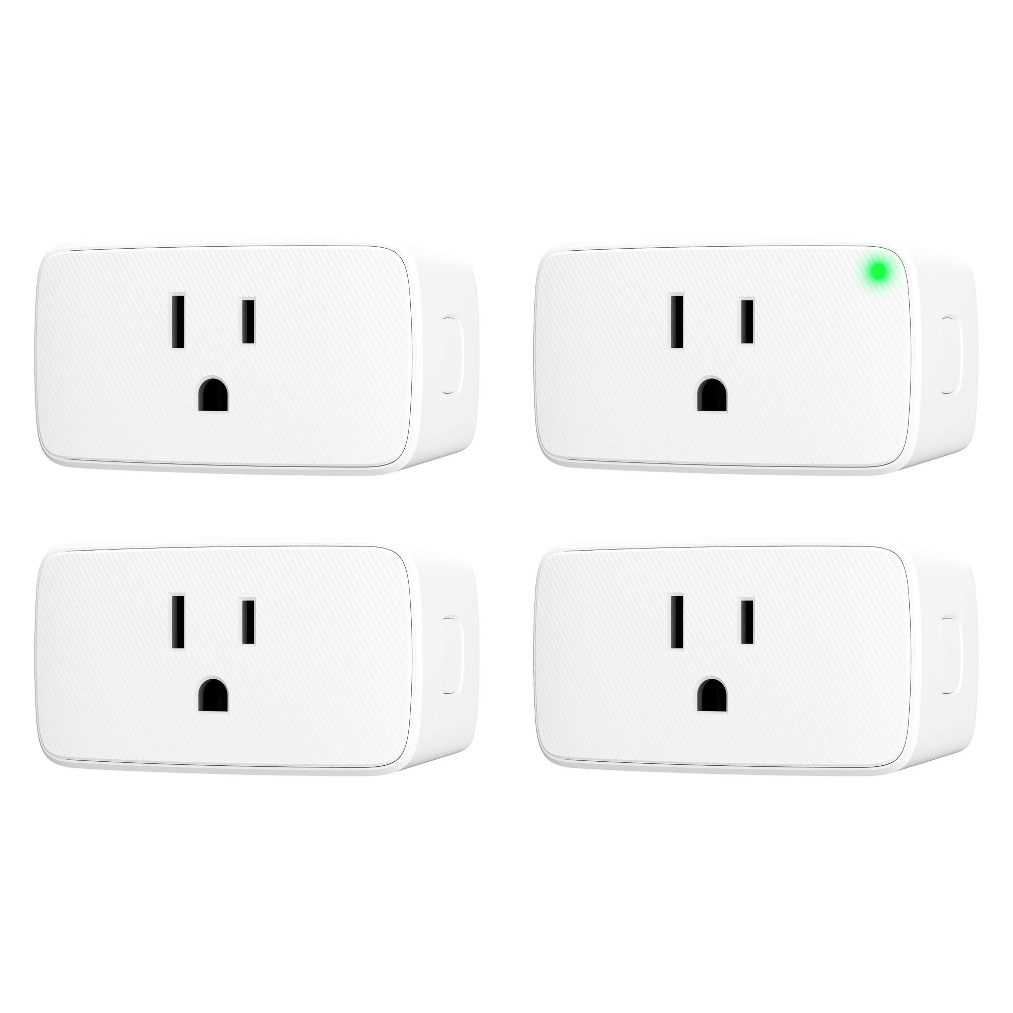 Smart Plug Wi-Fi Mini Outlet Socket Works with Alexa