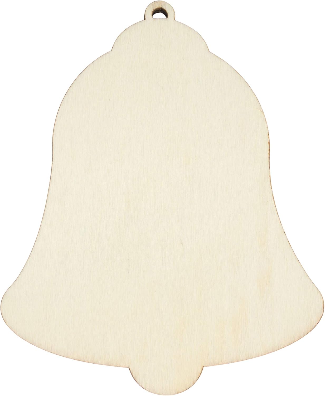 Amazon.com: Unfinished Wooden Bell Shape Cutout DIY Craft 5.25 Inches