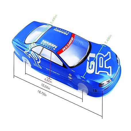 Mua Manrock 1/10 Scale RC Painted Drift Racing Touring Onroad Car Body ...