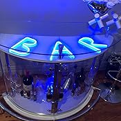Amazon.com: LED Neon Letter Night Light, Light Up Bar Word Sign Gift ...