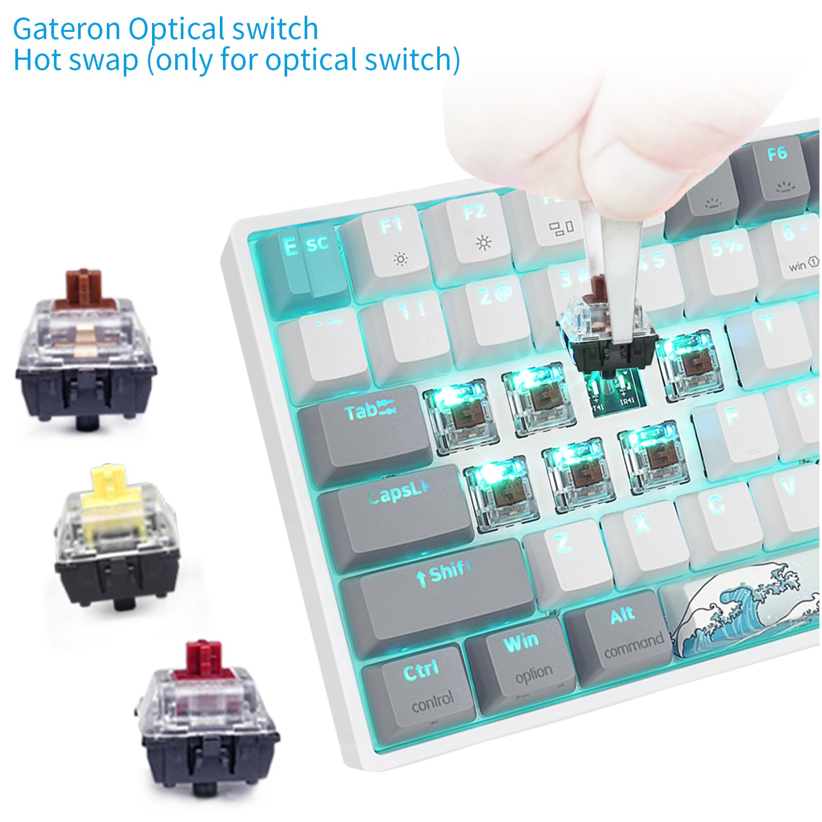 Mua SKYLOONG SK96 Wired Optical-Mechanical Keyboard, Dynamic RGB Effect ...