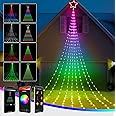 Amazon.com: Christmas Decoration Smart Outdoor Star String Lights, 11 ...