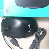 Amazon.in: Buy Logitech M90 USB Mouse (Dark Grey) Online at Low Prices ...