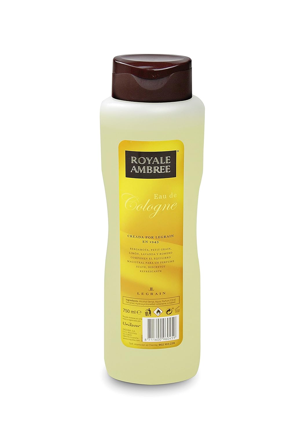 Amazon.com : Royale Ambree Eau De Cologne 750 ml. : Beauty