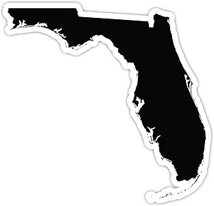 Amazon.com: Florida State Black Car Decal Vinyl Sticker - Vinyl Decal ...
