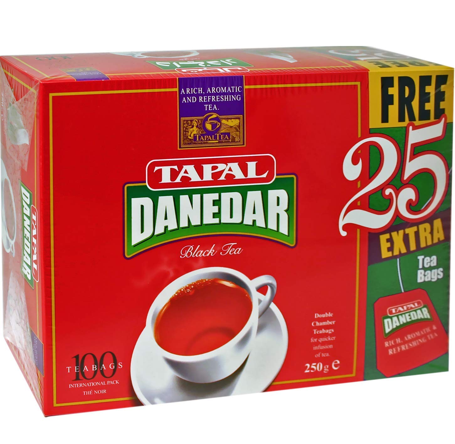 Amazon.com : Tapal Danedar Black Tea (Economy Pack) 2lb : Danadar Tea : Grocery & Gourmet Food