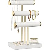 Amazon.com: bussdis 3 Tier Bracelet Holder Display - Detachable T Bar ...