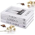 Amazon.com: Fake Books for Decoration - Set of 3 Decorative Books for ...